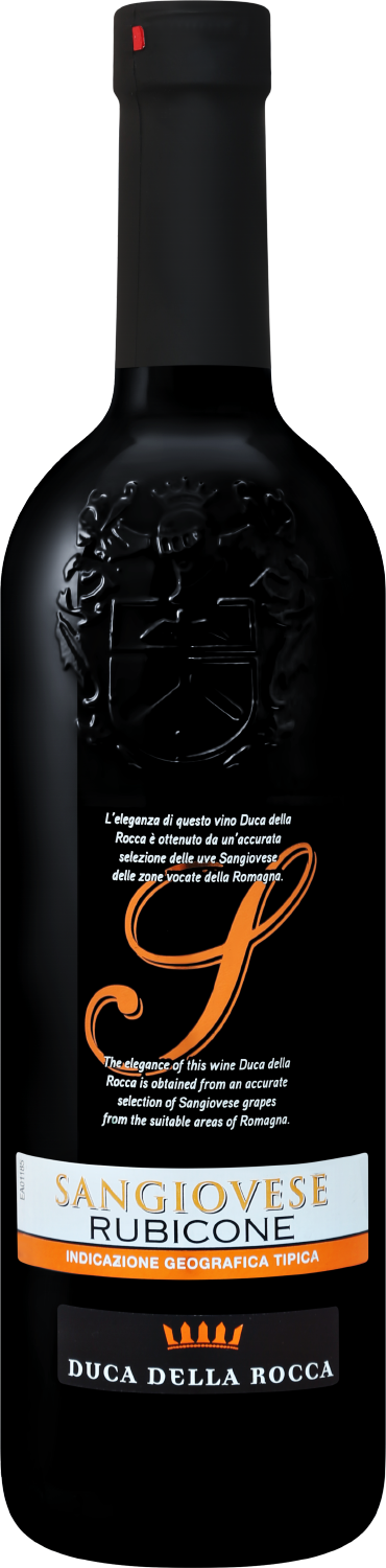 Вино красное полусухое Duca della Rocca Sangiovese Rubicone IGT Contri ...